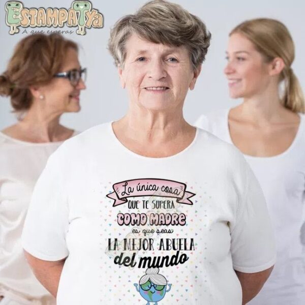 La Mejor Abuela del mundo - Regalos Mamá- Estampatya