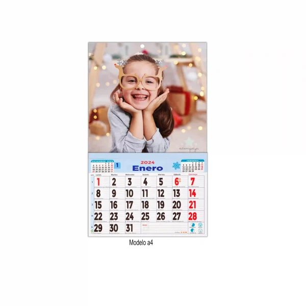 Calendario Faldilla Personalizado - Estampatya