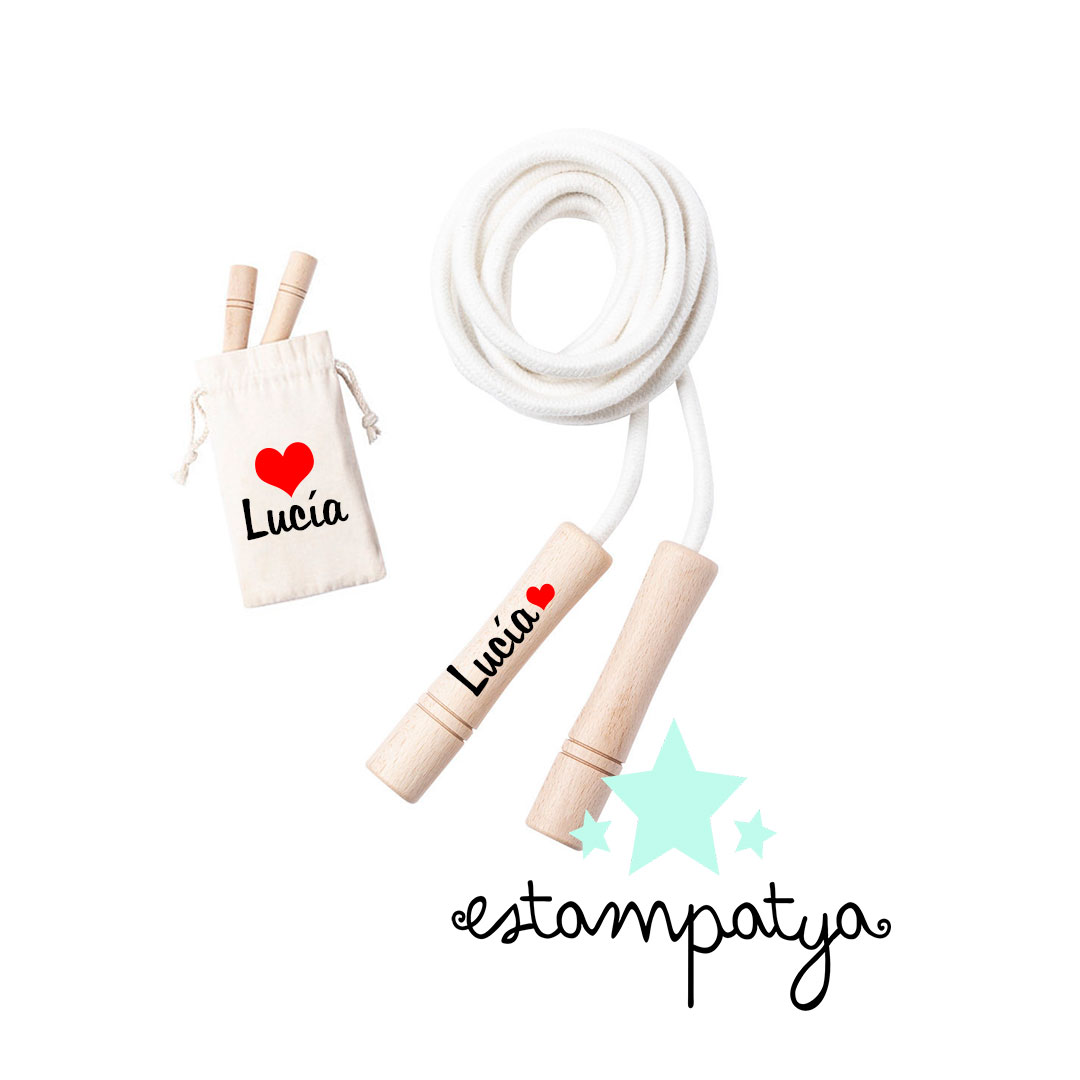 Juego de comba personalizado primera comunión ⋆ Estampatya